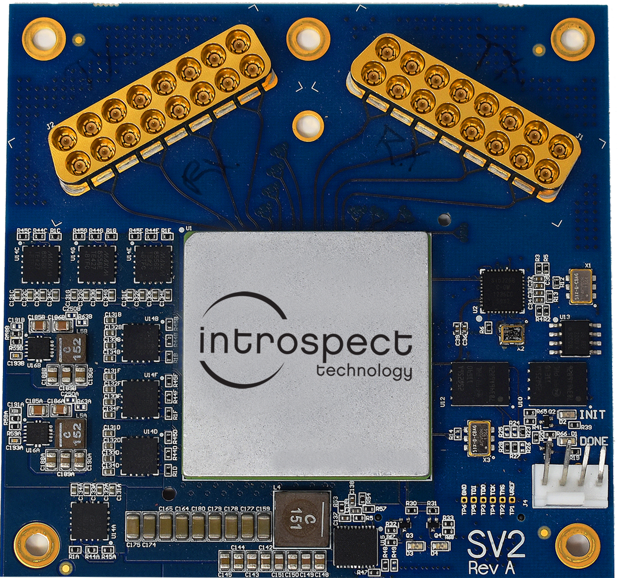 SV2D-32 Direct Attach SerDes Test Module | Introspect Technology