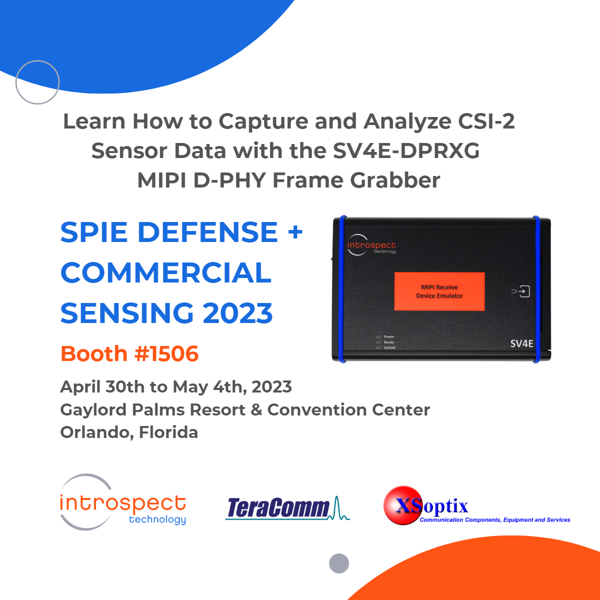 Defense + Commercial Sensing 2023 | Introspect Technology